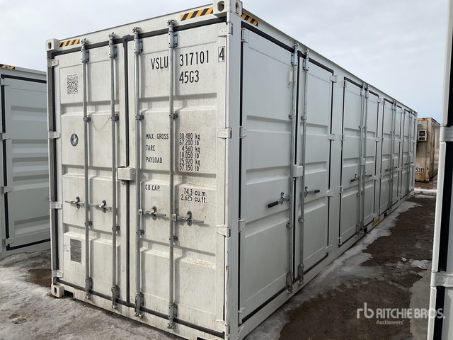 2024 40 ft High Cube Multi-Door Storage Container (Unused) | Ritchie ...