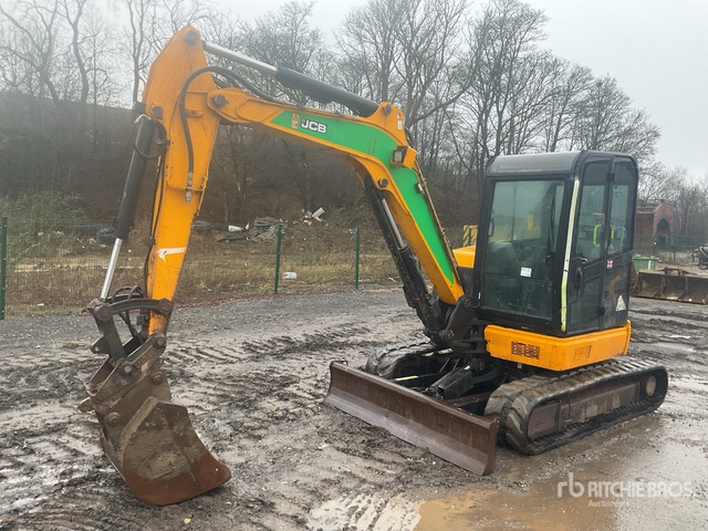 2017 JCB 55Z-1 Mini Excavator | Ritchie Bros. Auctioneers