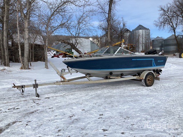 1985 Invader 17 ft Ski Boat w/ Trailer | Ritchie Bros. Auctioneers