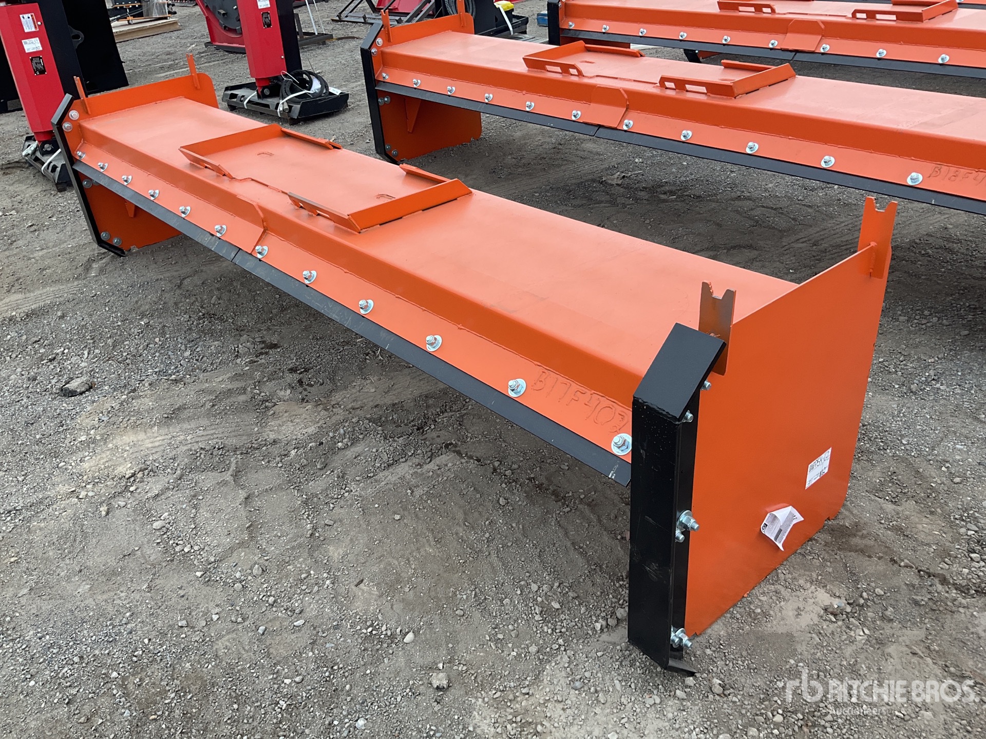 2024 Kit Containers QT-SP-12-23 12 ft Skid Steer Snow Pusher (Unused ...