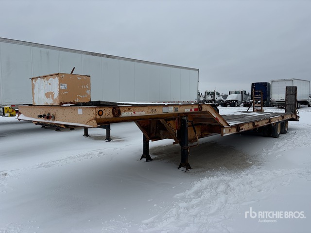 2005 Kaufman 40 ft T/A Single Drop Step Deck Trailer | Ritchie Bros ...