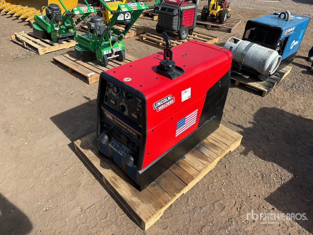 Lincoln Ranger 305G 300 A Skid-Mounted Stick Engine Driven Welder ...