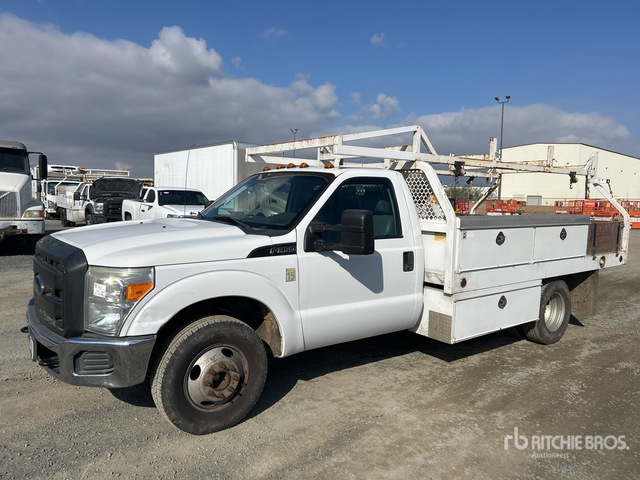 2012 Ford F-350 4x2 Flatbed Truck | Ritchie Bros. Auctioneers