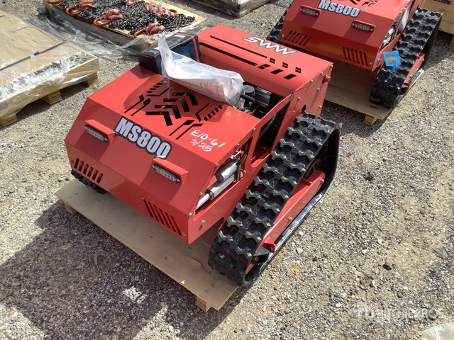 2025 MMS MS800 Remote Control Tracked Lawn Mower (Unused) | Ritchie ...