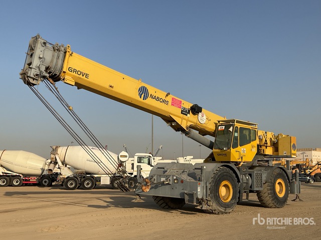 2008 Grove RT700E 60 ton 4x4x4 Rough Terrain Crane | Ritchie Bros ...