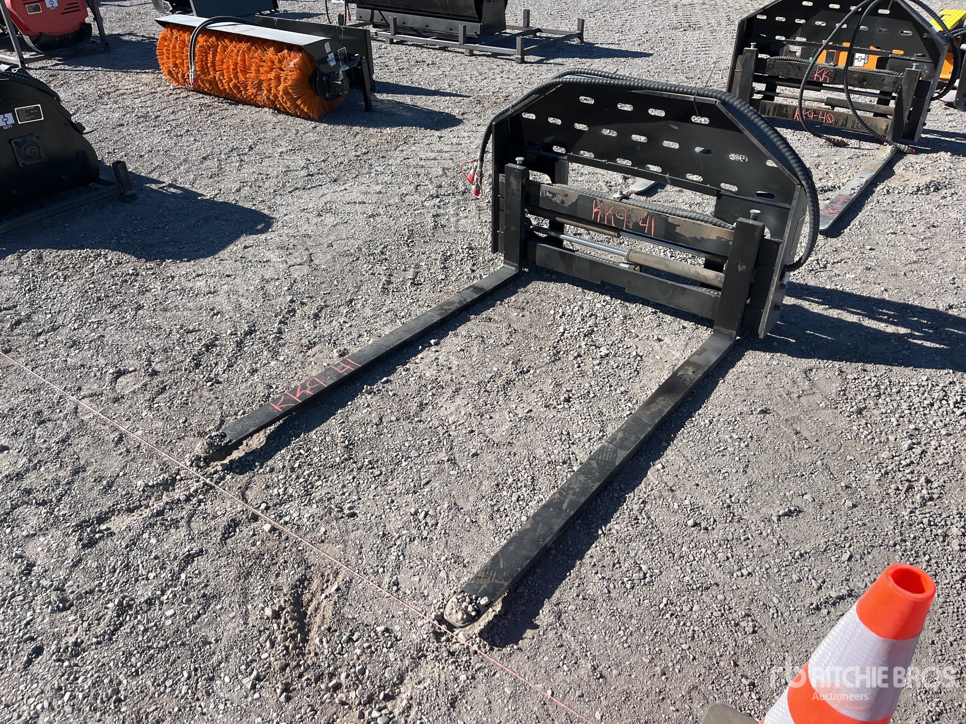 2025 Side Shift Skid Steer Forks (Unused) | Ritchie Bros. Auctioneers