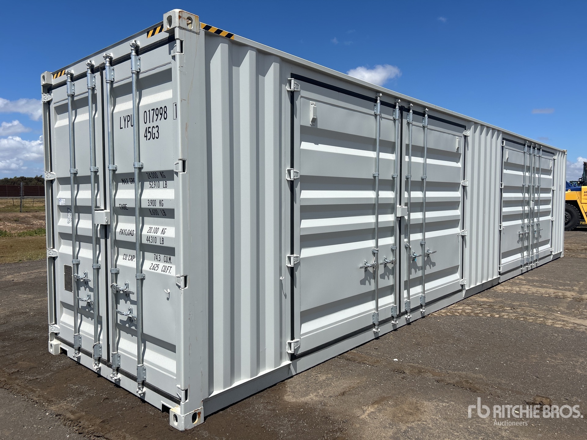 2025 40 ft High Cube Multi-Door Storage Container (Unused) | Ritchie ...