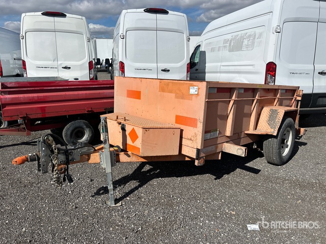 2018 Miska MD Dump 58 8 ft S/A Dump Utility Trailer | Ritchie Bros ...