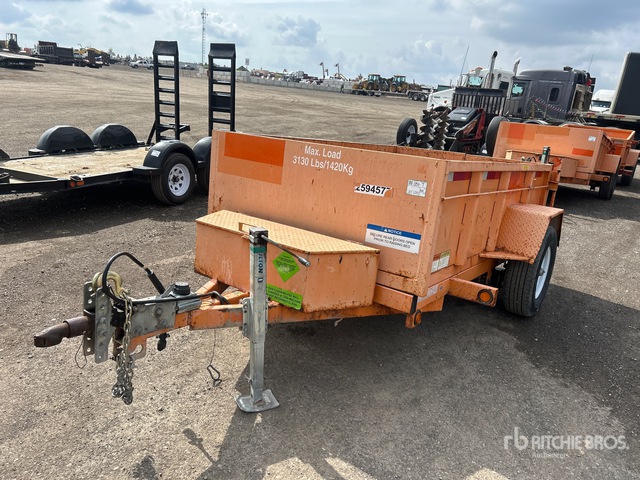 2018 Miska MD DUMP 58 8 ft S/A Dump Utility Trailer | Ritchie Bros ...