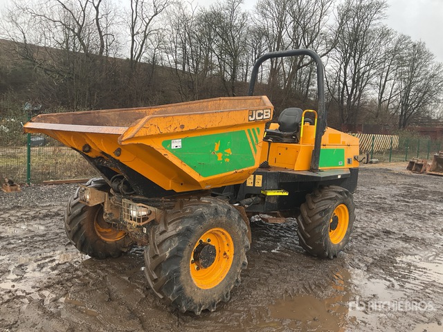 2017 JCB 6TST 6 ton 4x4 Swivel Dumper | Ritchie Bros. Auctioneers