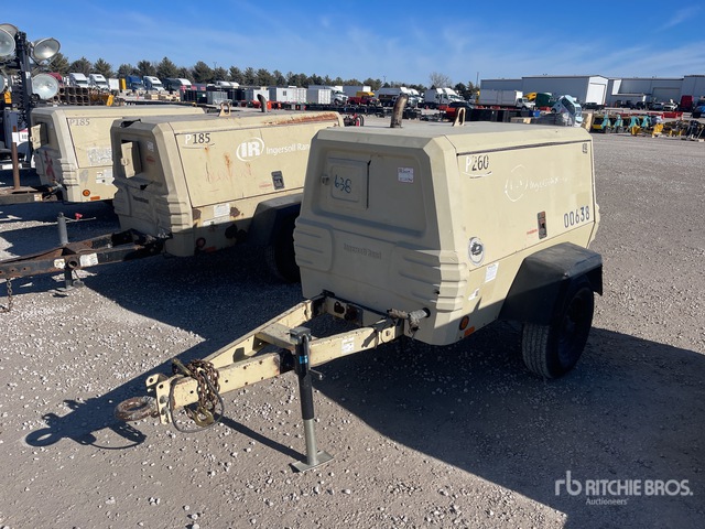 2008 Ingersoll Rand P260WIR 260 cfm Mobile Air Compressor | Ritchie ...