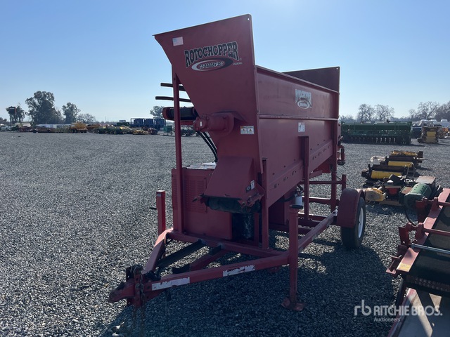 2009 Rotochopper Go-Bagger 250 12 ft Tow-Behind Hydraulic Bagging ...