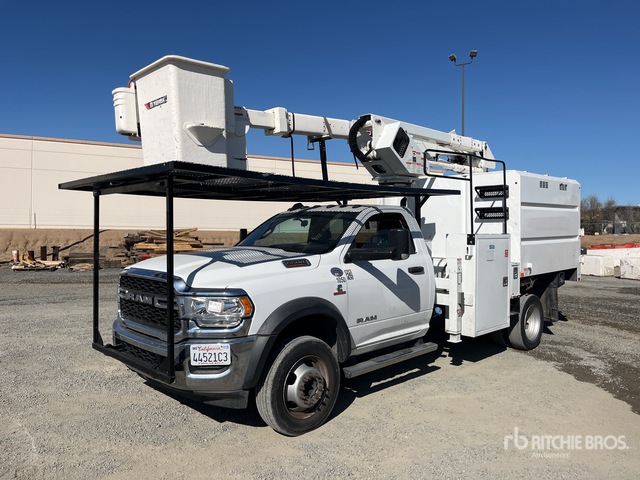 2020 Terex LT40 40 ft on 2020 Ram 5500 4x4 Forestry Bucket Truck ...