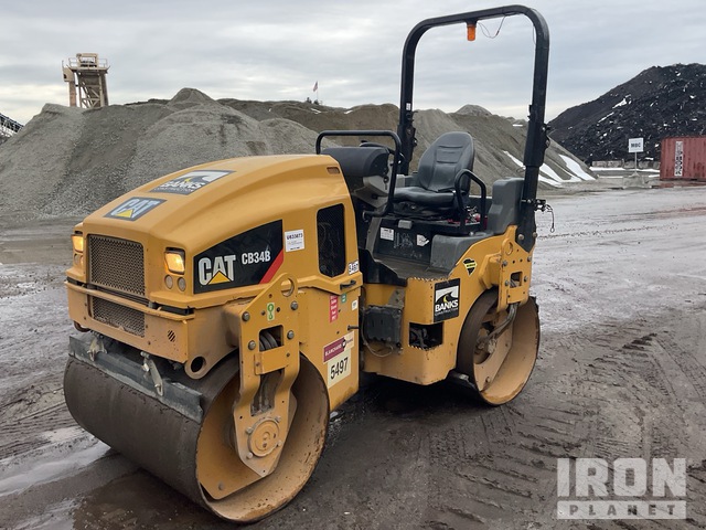 2021 Cat CB34B Double Drum Roller | Ritchie Bros. Auctioneers