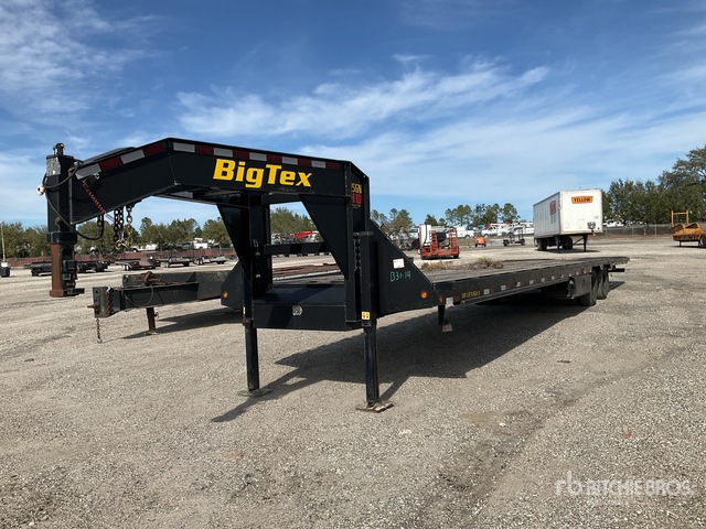 2020 Big Tex 25GN-40-HDTS 40 ft T/A Gooseneck Hydraulic Tail Trailer ...