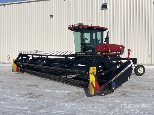 1998 Prairie Star 4920 25 ft Swather Windrower | Ritchie Bros. Auctioneers