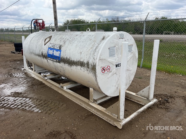 2010 Westeel 4656 L Skid Mounted Steel Fuel Tank | Ritchie Bros ...