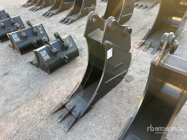 2025 Fleco 12 in Digging Excavator Bucket - Fits Case CX57, CX60 ...