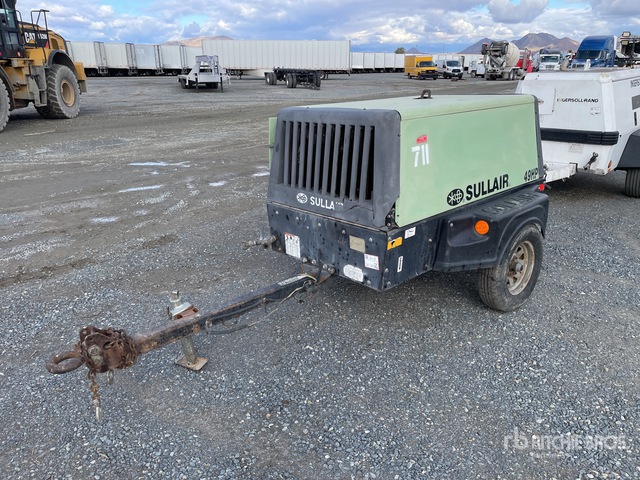 2008 Sullair 49HP JD 160 cfm Mobile Air Compressor | Ritchie Bros ...