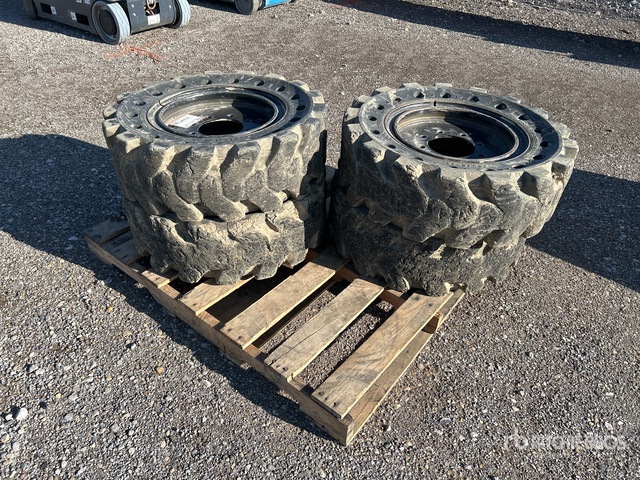 Bobcat Solid Skid Steer Wheels and Tires - Set of 4 Wheels | Ritchie ...