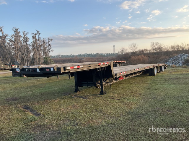 2017 Dorsey DF53 53 ft T/A Spread Axle Single Drop Step Deck Trailer ...