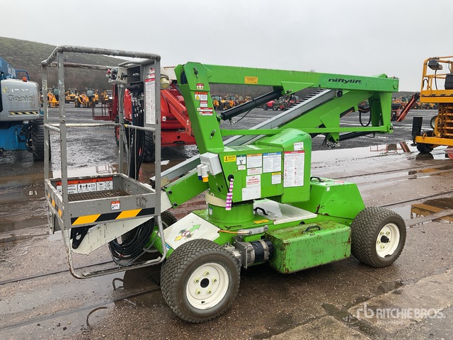 2016 Nifty-Lift HR12NDE 2WD Electric Articulating Boom Lift | Ritchie ...
