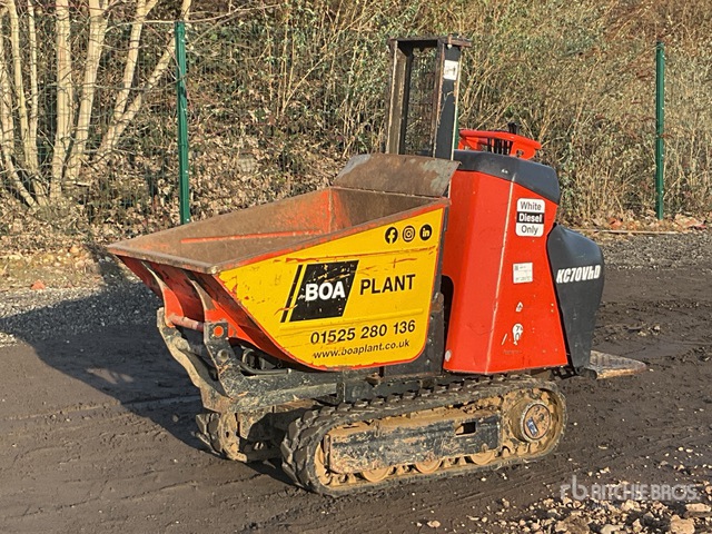 2016 Kubota KC70 0.55 ton Stand-On Hi-Tip Crawler Dumper | Ritchie Bros ...