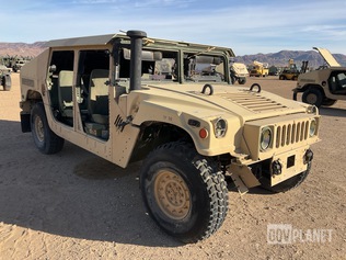 Surplus AM General M1151A1 w/MCTAGS HMMWV 4 Door Hard Top w/Slant Back ...