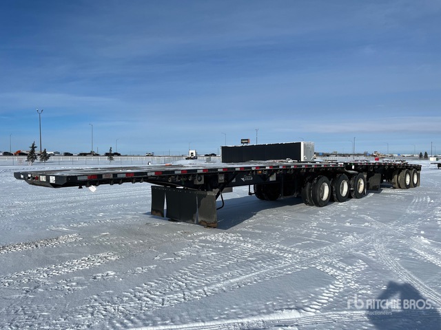 2022 Renn SLSB32 32 ft Super B-Train Lead Flatbed Trailer | Ritchie ...
