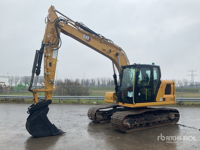 2021 Cat 313 Tracked Excavator | Ritchie Bros. Auctioneers