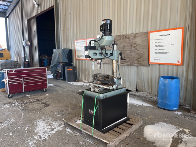 2017 King Industrial KC-35 Milling Machine | Ritchie Bros. Auctioneers