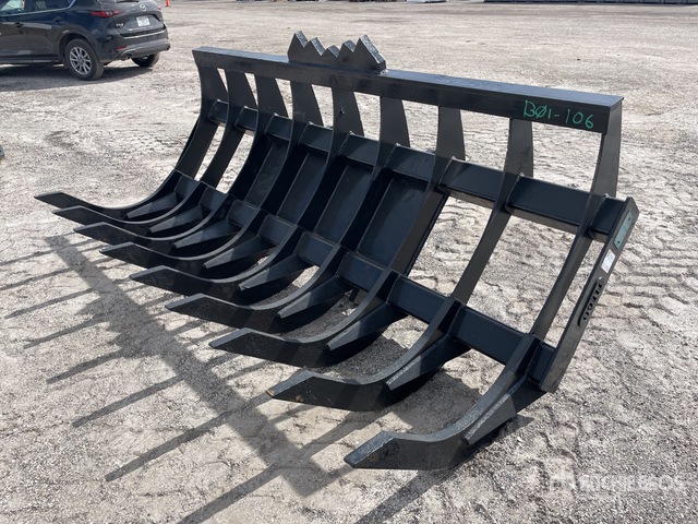 2022 Fleco LM220 113 in Wheel Loader Root Rake | Ritchie Bros. Auctioneers