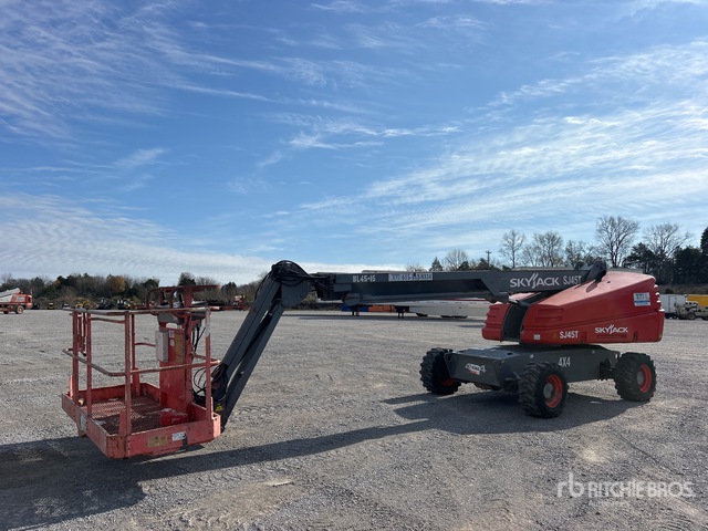 2007 Skyjack SJ45T 4WD Diesel Telescopic Boom Lift | Ritchie Bros ...