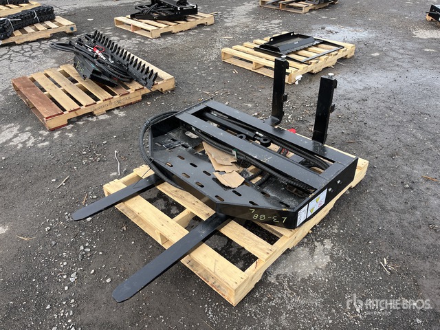 2025 FT-SF60 60 in Side Shift Horquillas para minicargadora (Unused ...