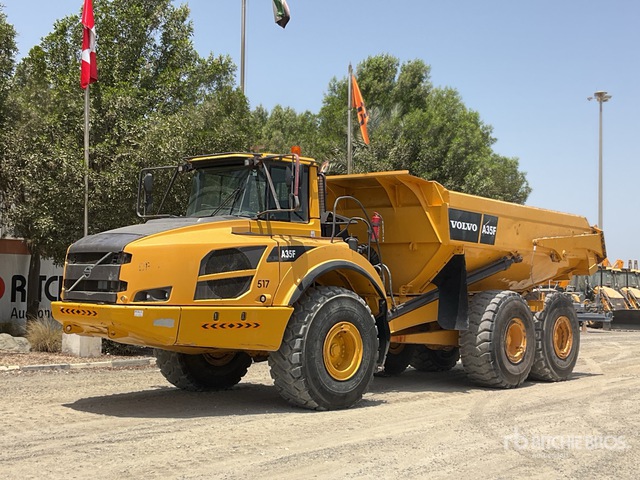 Volvo A35F Articulated Dump Truck | Ritchie Bros. Auctioneers