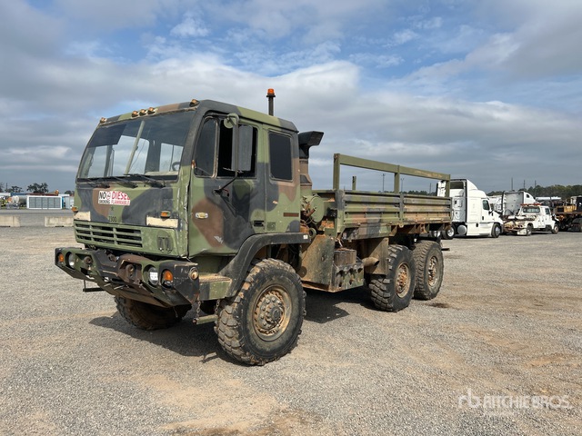 1999 Stewart-Stevenson M1083A1 6x6 COE Military Autocarro cassone fisso ...