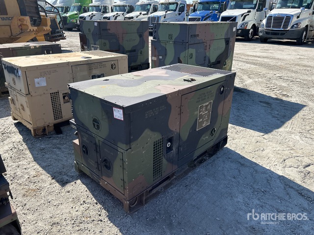 2007 Fermont MEP-803A 10 kW Skid-Mounted Stand-By Generator Set ...