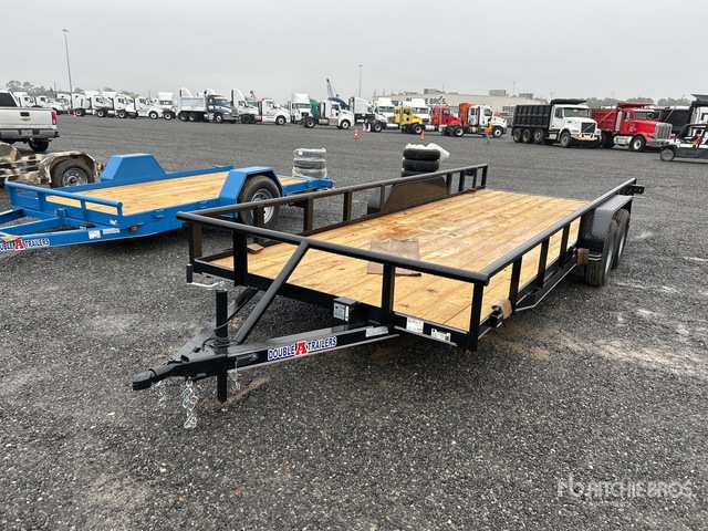 2025 Double A 8320T 7000 lb 20 ft T/A Utility Trailer (Unused ...