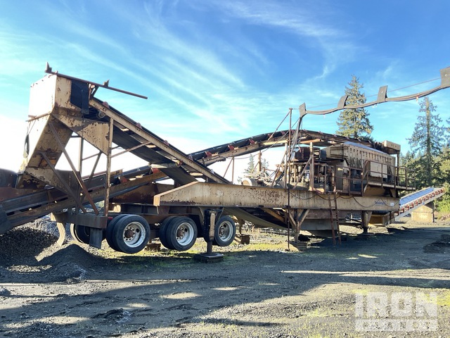 Aggregate Machinery 1400616F3CC-D3118 Portable Closed Circuit Crusher ...