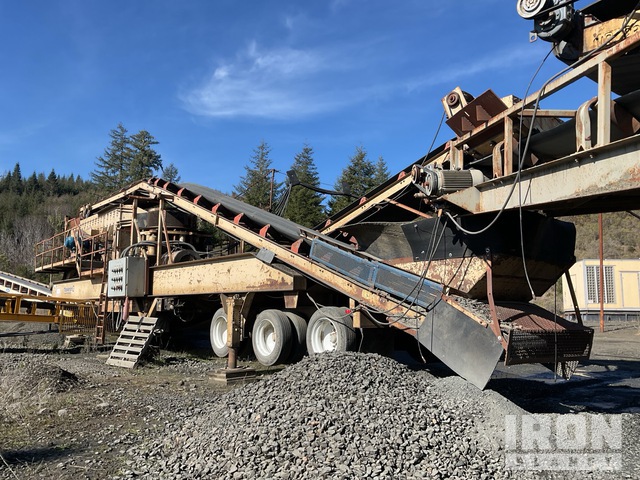 Aggregate Machinery 1400616F3CC-D3118 Portable Closed Circuit Crusher ...