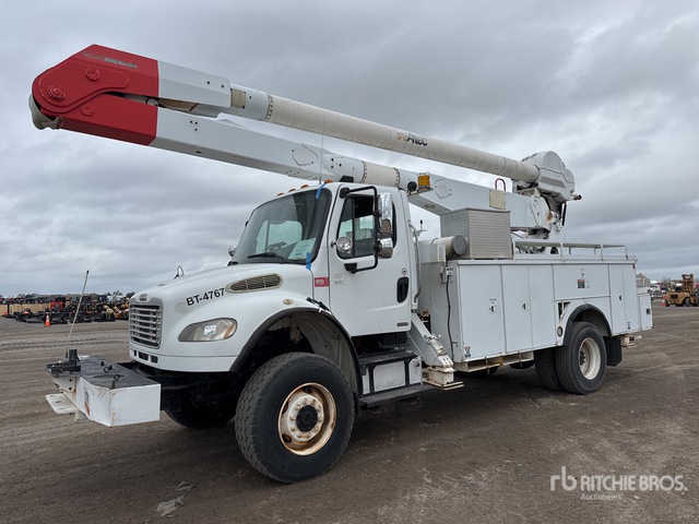 2009 Altec AA755L 55 ft on 2010 Freightliner M2106 4x2 Bucket Truck ...