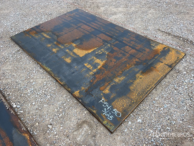 2024 Kit Containers Steel 5 ft x 7 ft 10 in (1 in Thick) Steel Plates ...