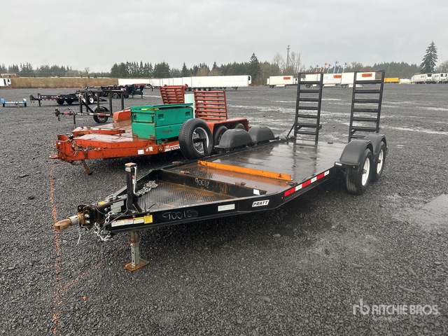 2019 Pratt CP0614 14 ft T/A Equipment Trailer | Ritchie Bros. Auctioneers