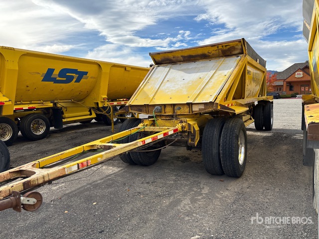 1999 Ranco T/A Turntable Pup Belly Dump Trailer | Ritchie Bros. Auctioneers