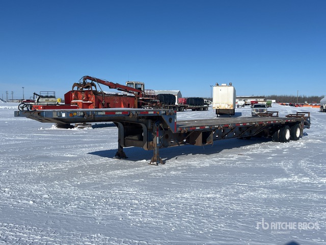 1982 Transcraft 45 ft T/A Step Deck Trailer | Ritchie Bros. Auctioneers