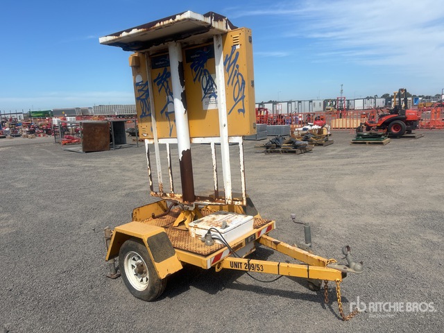 2008 Ventec S/A Variable Speed Limit Sign | Ritchie Bros. Auctioneers