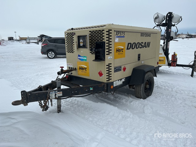 Doosan XP375 Mobile Air Compressor (Inoperable) | Ritchie Bros. Auctioneers
