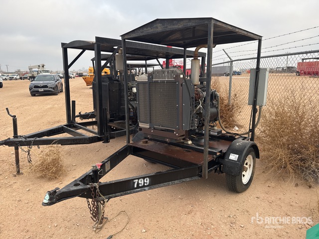2010 Mecc Alte SWP-Hanco 34 kVA 277/488 V Trailer Mounted Portable ...