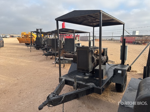 Weg Perkins 19 kW 277/488 V Trailer Mounted Portable Generator Set ...