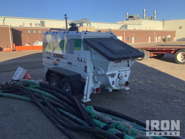 Schwing SP500 Concrete Pump in Medford, Minnesota, United States ...